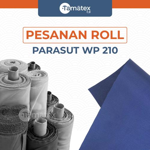 Jual PESANAN 1 ROLL | KAIN WP 210 POLYESTER PARASUT WATERPROOF TEBAL ...