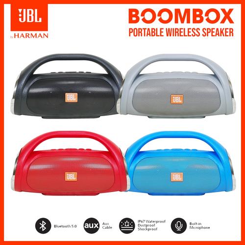 Jual Speaker Speker JBL BOOMBOX Mini Bluetooth Wireless Steaming High ...