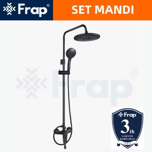 Promo FRAP F2429 Shower Set Tiang Rain Shower Set Mandi Air Panas dan Dingin Cicil 0% 3x - Kota ...