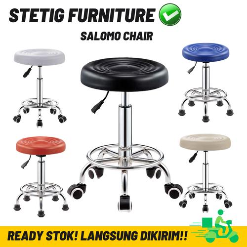 Jual Kursi bulat roda Barstool - Salomo - Jakarta Utara - STETIG ...