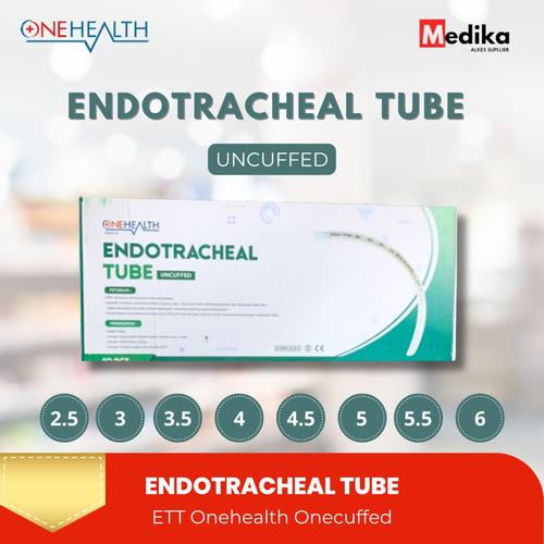 Jual ETT Uncuffed Onehealth / Endo Tracheal Tube Onehealth / Ett ...