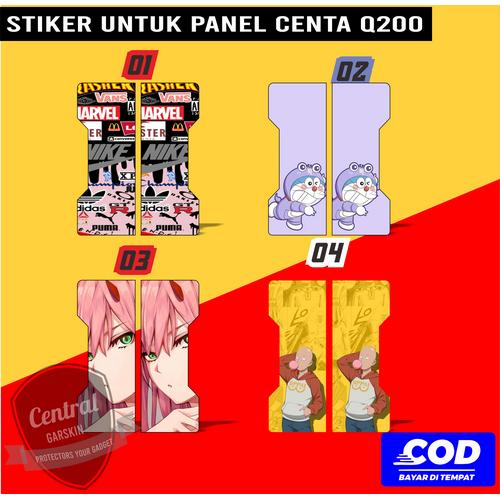 Promo Garskin Sticker panel centa q200 stiker panel centaurus q200 - 02 ...