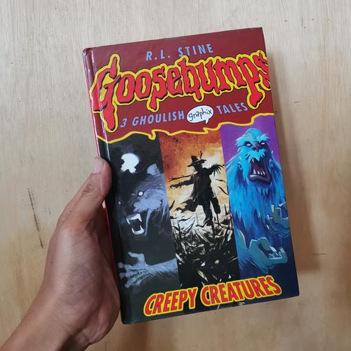 Jual Buku Import Goosebumps Graphix Creepy creatures R L Stine - Kota ...