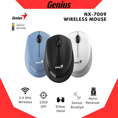Jual Genius Wireless Mouse NX 7009 - Hitam - Kab. Sleman - GENIUS ...