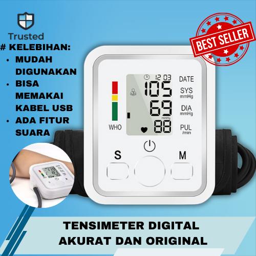 Jual Tensimeter Digital alat ukur tekanan darah di pergelangan tangan ...