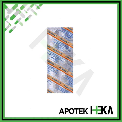 Jual Promedex Tablet Strip isi 10 Tablet - Obat Batuk Pilek Alergi ...