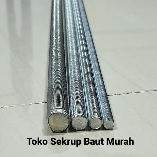 Jual Longdrat Asdrat Galvanis Grade 4.8 M6 / Long Drat / As Drat 6mm ...