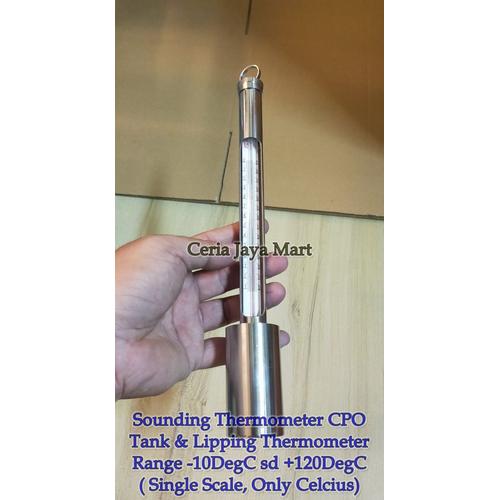 Jual Sounding thermometer CPO centong / Tank Lipping thermometer ...