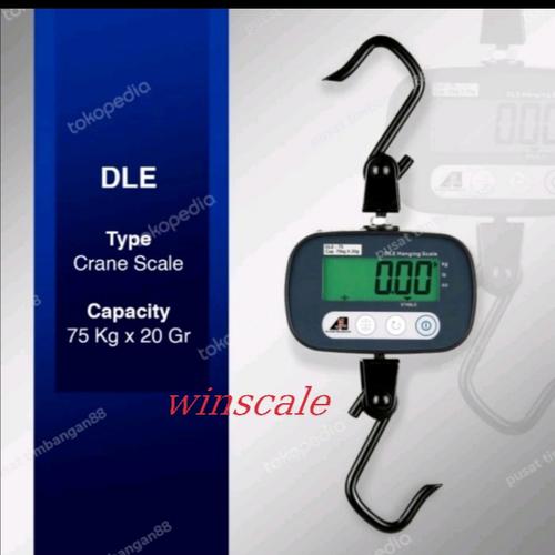 Jual Timbangan Gantung digital 75kg DLE / Crane Scale DLE 75kg ...