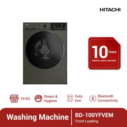 Promo Mesin Cuci Hitachi BD-100YFVEM Buka Depan 10 kg Inverter BD100YFVEM Cicil 0% 3x - Jakarta ...