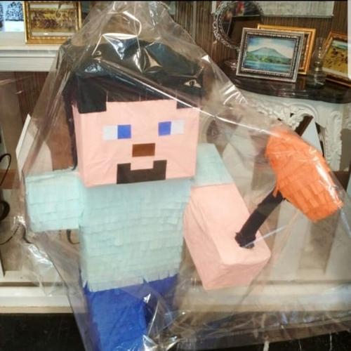 Jual pinata minecraft 3D/pinata ulang tahun/pinata games/pinata ready ...