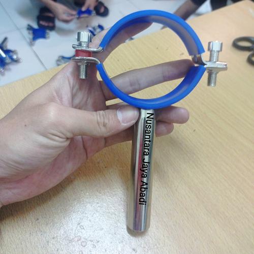 Jual Clamp Pipa Holder Sanitary Stainless 304 3 " inchi 76 mm - Jakarta ...