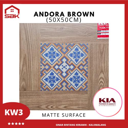 Jual Keramik Lantai Motif Kayu 50x50 Andora Brown - Jakarta Timur ...