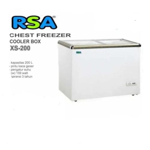 Jual RSA XS 200 Chest Freezer Box Sliding 200L Lemari Pembeku By GEA ...