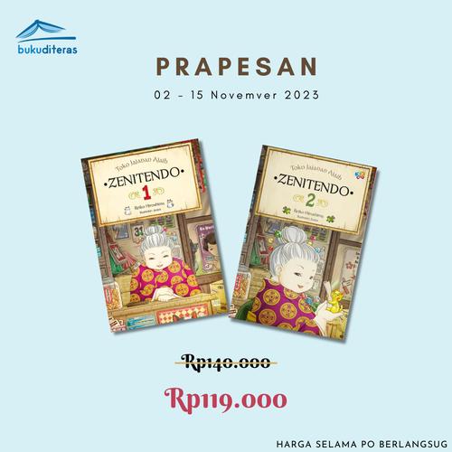 Jual Toko Jajajan Ajaib Zenitendo - Reiko Hiroshima 1 & 2 - Buku 1 ...
