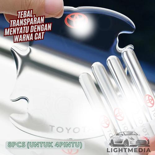 Jual Silicon pelindung pintu handle mobil Silicon LOGO - toyota - Kota ...