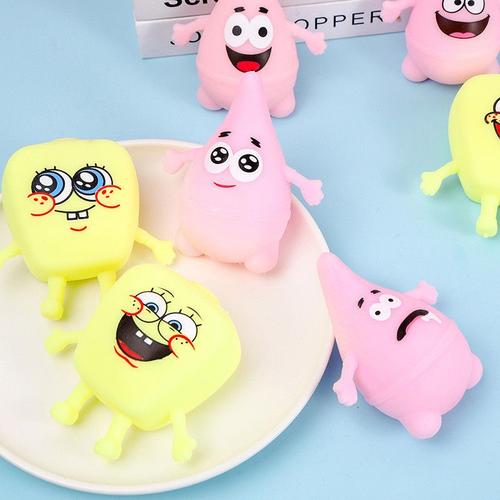 Jual Mainan Squishy Penghilang Stress Spongebob Patrick Star Squisi ...