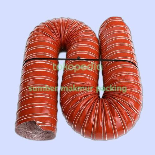 Jual selang fleksibel silicone fiber uk 2.5 inch panjang 4m interflex ...
