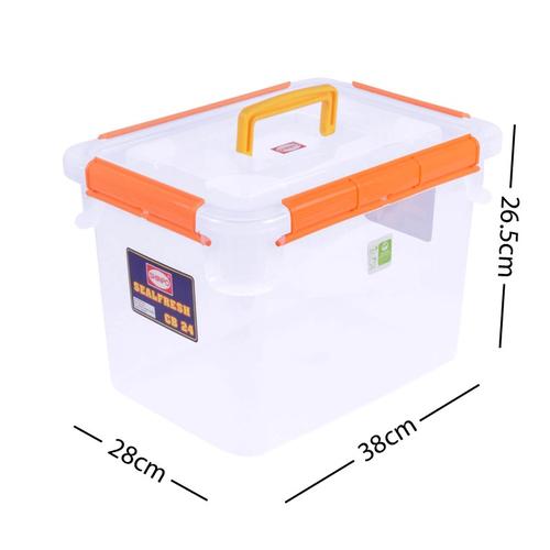 Jual Shinpo Sealfresh CB 24 Liter Tebal Box Container Kotak Susun Seal ...