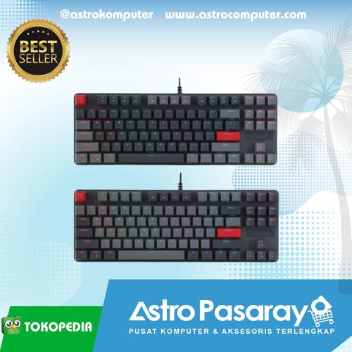 Jual Rexus Keyboard Gaming Heroic KX4 - Black Grey, Biru - Kota Depok ...