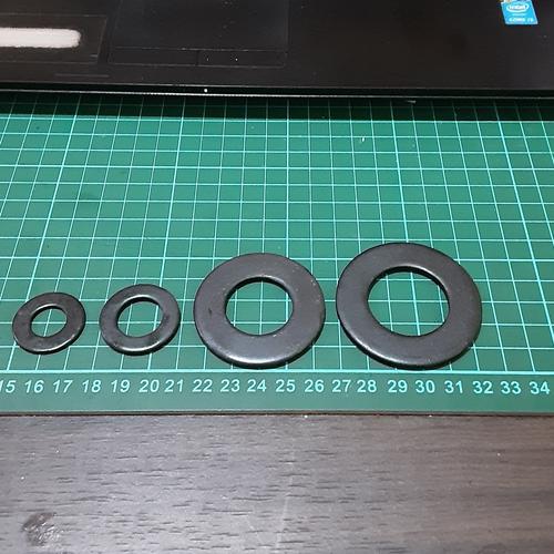Jual Washer plat / Ring Plat baja M30 hitam - Kota Bekasi - Fastener ...
