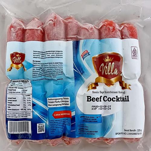 Jual Beef Cocktail 225 gram Villa - Kota Malang - Mister Mura Frozen ...