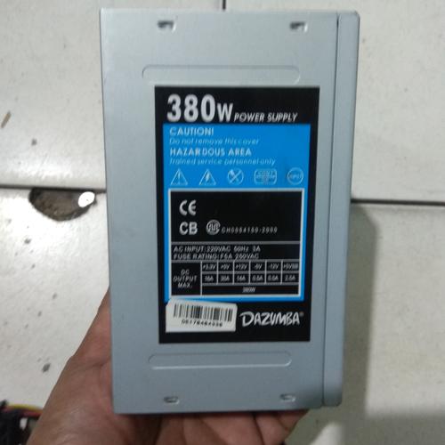 Jual power supply psu dazumba 380watt rakitan pc murah - Jakarta Pusat ...