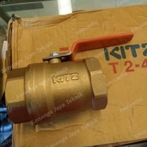 Jual Ball Valve Kitz kuningan 1/4" inch original - Jakarta Barat - Kenanga Jaya Teknik | Tokopedia
