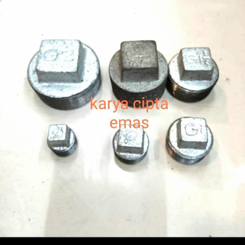 Jual Plug Galvanis 3"inch Tutup kran air drat luar - Jakarta Barat ...