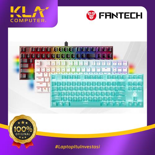 Promo Fantech MAXFIT87 MK856 TKL Keyboard Gaming Mechanical - mint ...