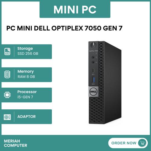 Jual MINI PC DELL OPTPLEX 7050 CORE I5 GEN 7 RAM 8GB SSD 256GB - I3 GEN ...