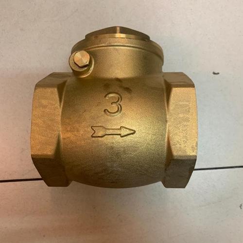 Jual Check valve kuningan drat 1/2" inch / Swing check valve brass ...
