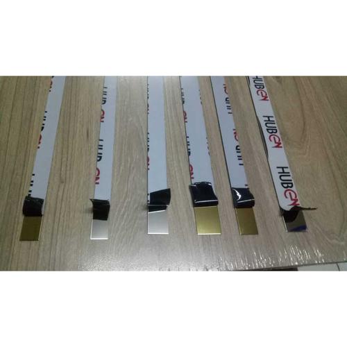 Jual List Plat Strip Stainless Steel 20 mm Gold Chrome Mirror 3 Meter ...