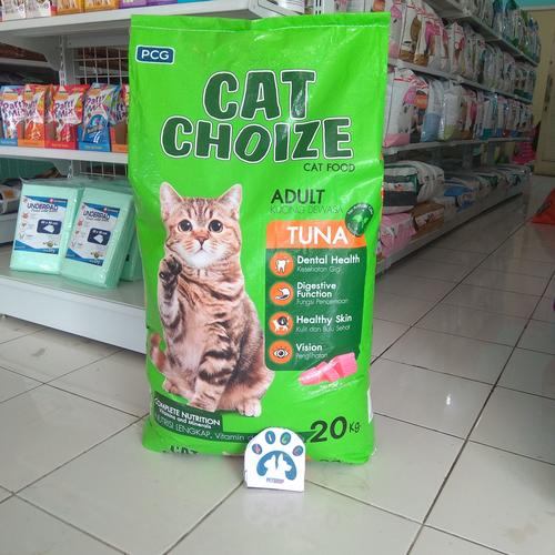 Promo Cat Choize adult Tuna 20kg (Khusus gojeg) dry food CatChoize ...