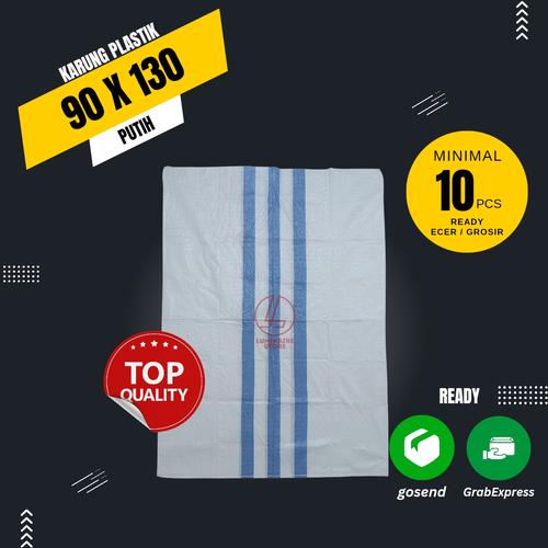 Jual Karung Plastik Putih Ukuran 90 x 130 Setara Gabah 120Kg - Kota ...
