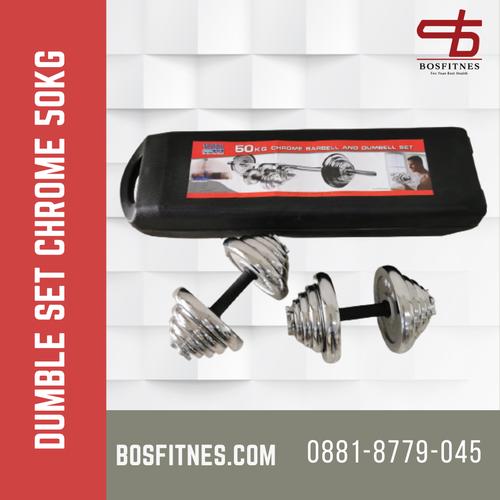 Jual Dumble set chrome 50kg Alat angkat beban - Kota Surabaya ...