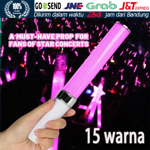 Jual Light Stick Lumiace 15 warna kpop konser party Lampu Led Stik ...