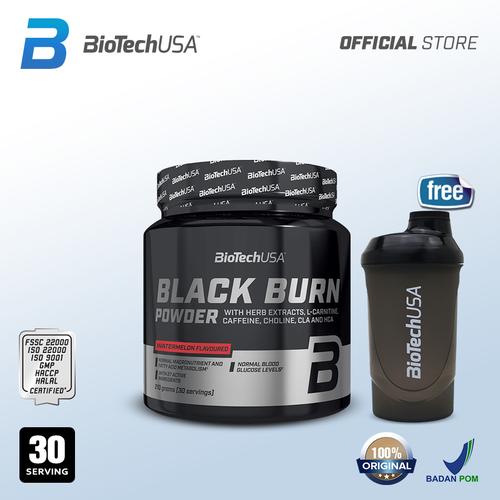 Promo Biotech - BLACK BURN POWDER 210 Gram (fat burner) - Watermelon ...