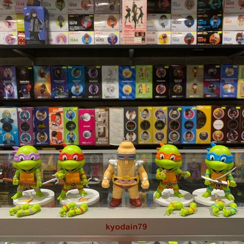 Jual Action Figure Chibi TMNT & Krang Recast Teenage Mutant Ninja ...