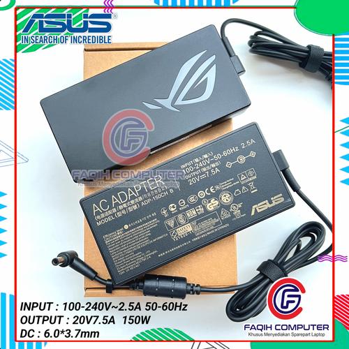 Jual Adaptor Charger Asus TUF Gaming ADP-150CH B 150W 20V 7.5A DC 6.0*3.7mm - Jakarta Barat ...
