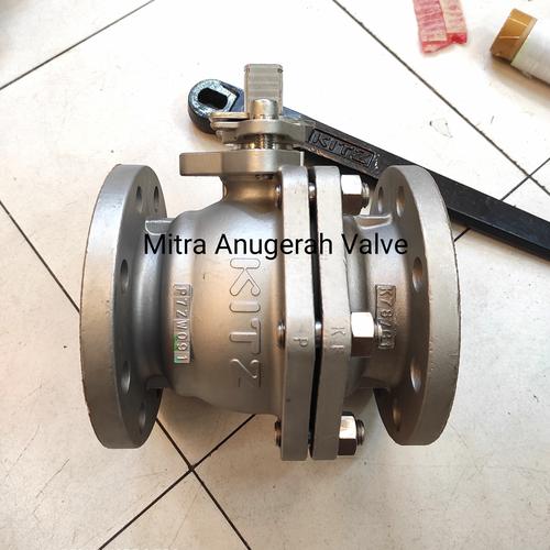 Jual Ball Valve Kitz Stainless 304 JIS 10K Flange 4"inch / DN 100 - Jakarta Barat - MITRA ...
