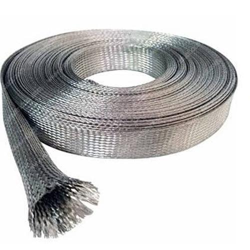 Jual Stainless Steel 304 Braided Shield 4mm Cable Sleeve anti EMI RFI ...