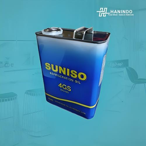 Jual Oli suniso 4gs (Vg 56) / Oli Kompresor 4 Liter | Kemasan Kaleng ...