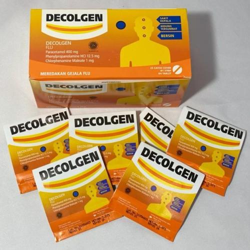 Jual Decolgen obat batuk dan pilek 1 strip isi 4 tablet - Jakarta Utara ...