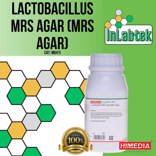 Jual Lactobacillus MRS Agar (MRS Agar) 500G (M641I) - Himedia - Kota ...