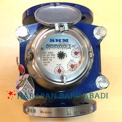 Jual Meteran Air Bersih SHM Flange 6" inch / Water Meter / Flow Meter ...