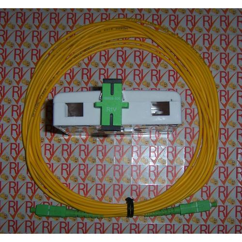 Jual Patch Cord SC APC 10M Extension Kabel FO ONT Adapter Roset Fiber ...