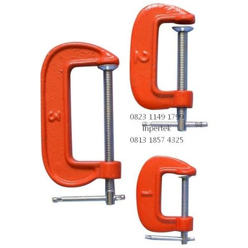 Jual Clamp C 6" Clam C Klem C 6 Klam C 6 Penjepit Benda Penjepit Besi ...