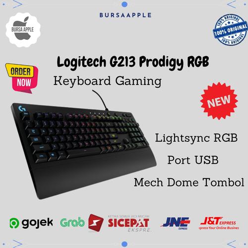 Jual Logitech G213 Prodigy Keyboard Gaming RGB Lighting - Black - Kota ...