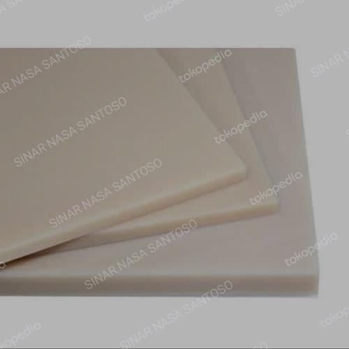 Jual Hard Nylon 100mm 26x 55cm Lembaran / Sheet Cast Nylon PA 6G ...